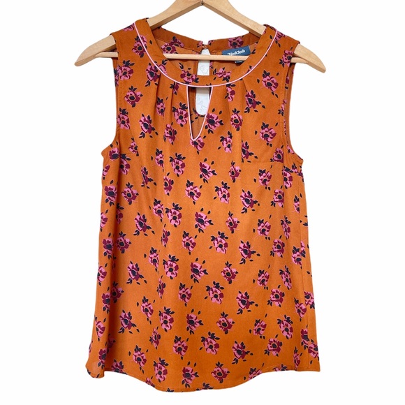 Modcloth | Tops | Modcloth Envisioned Aesthetic Floral Blouse | Poshmark